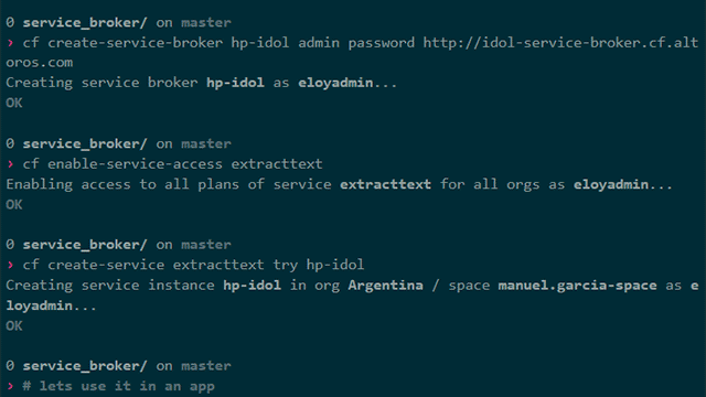 Introducing a Cloud Foundry Service Broker for HP IDOL | Altoros