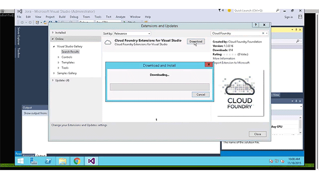 How To Set Up A Cloud Foundry Infrastructure For Net Apps In Minutes