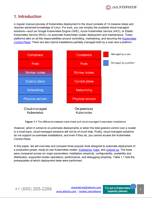 A Comparative Analysis of Kubernetes Deployment Tools: Kubespray, kops ... A Comparative Analysis of Kubernetes Deployment Tools: Kubespray, kops ...